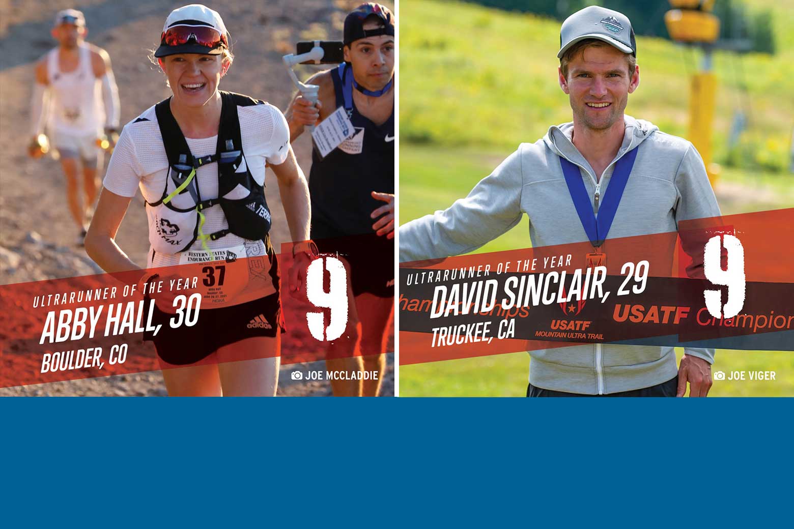 Hall and Sinclair named #9 2021 UltraRunners of the Year - Ultra ...