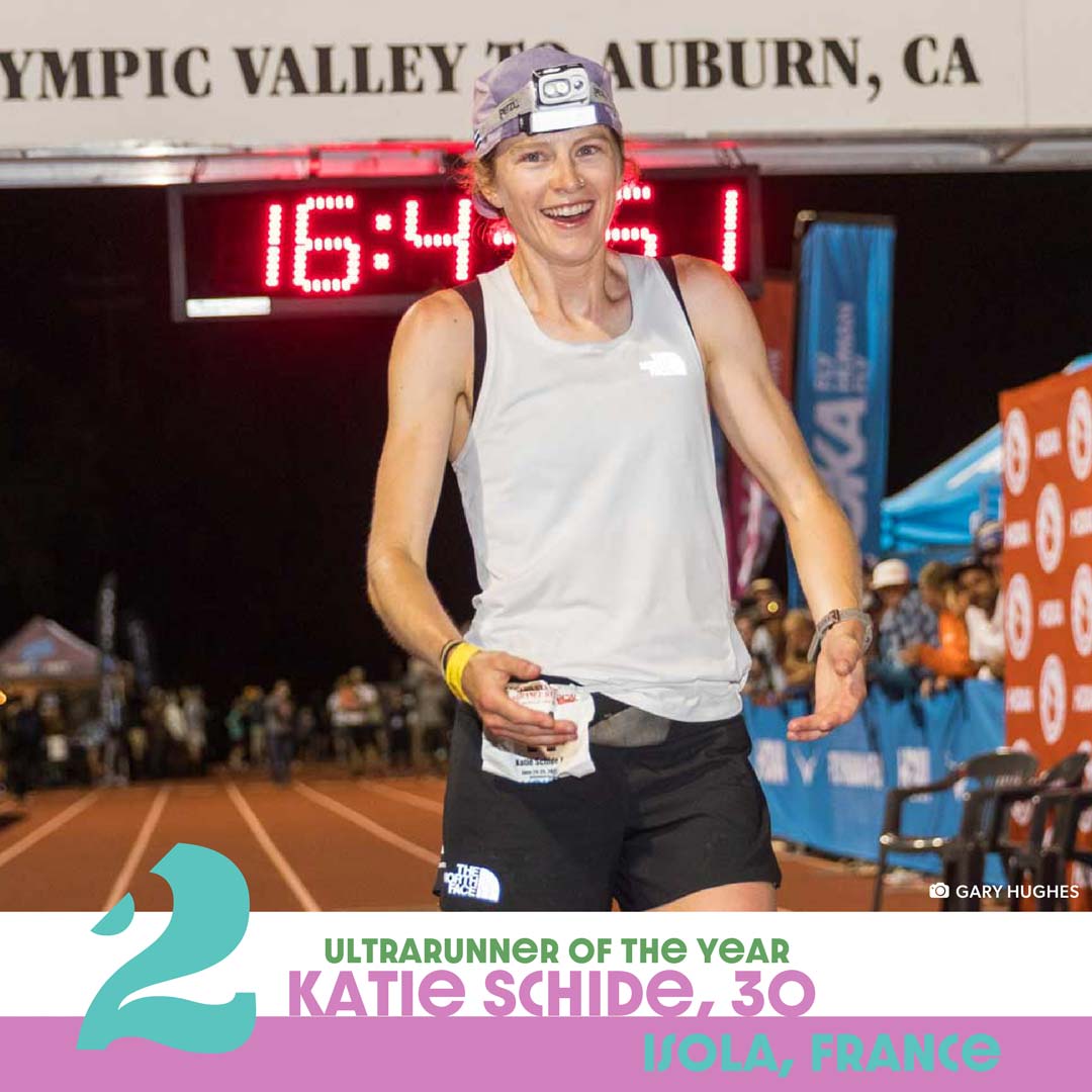 Schide and Miller named #2 2023 UltraRunners of the Year - Ultra Running Magazine