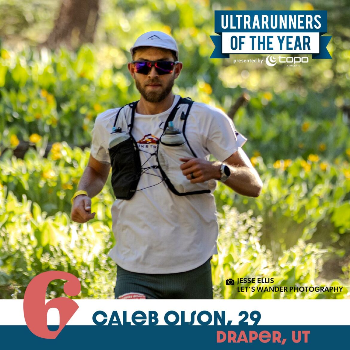 Caleb Olson named #6 2024 UltraRunner of the Year - Ultra Running Magazine