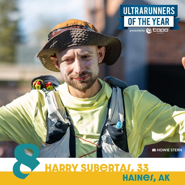 Harry Subertas named #8 2024 UltraRunner of the Year - Ultra Running ...
