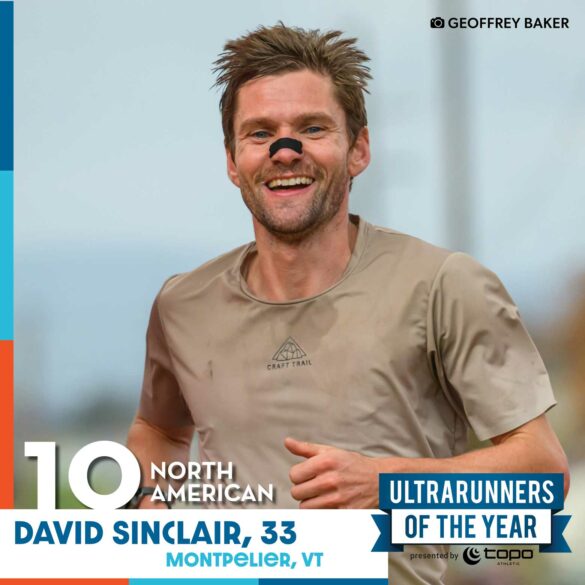 David Sinclair named #10 2025 UltraRunner of the Year - Ultra Running ...