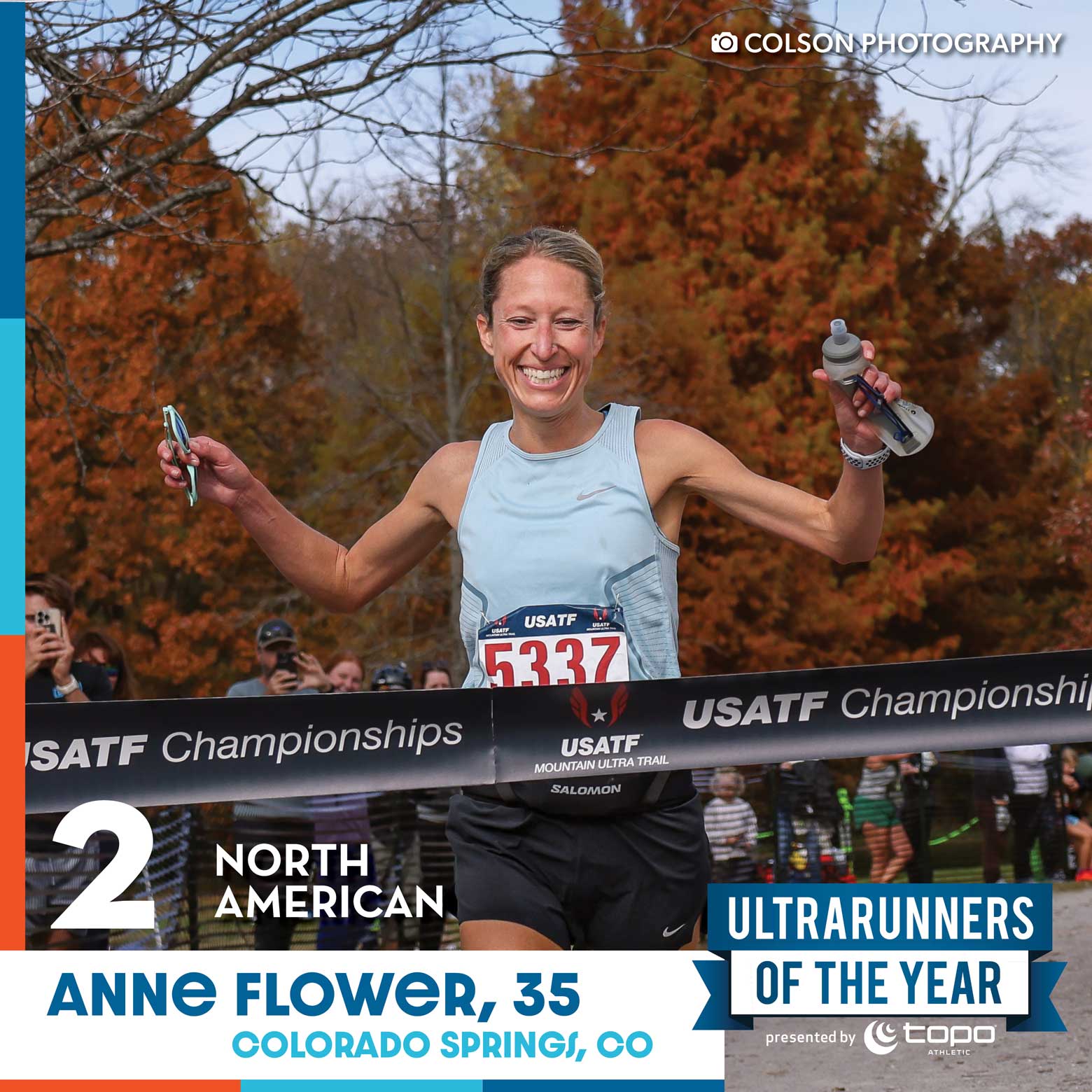 Anne Flower named #2 2025 UltraRunner of the Year - Ultra Running Magazine
