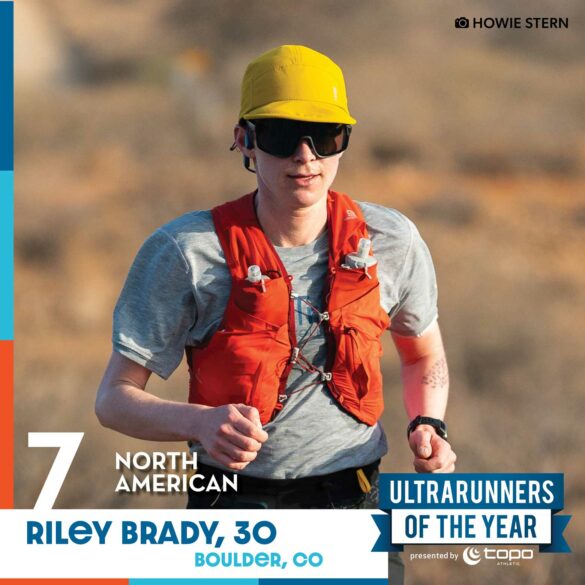 Riley Brady named #7 2025 UltraRunner of the Year - Ultra Running Magazine