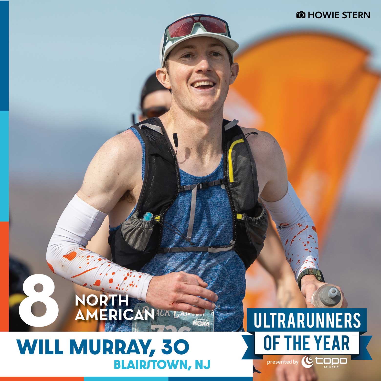 Will Murray named #8 2025 UltraRunner of the Year - Ultra Running Magazine